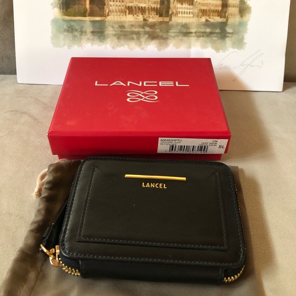 Lancel | Bags | Lancel Paris Zipped Wallet | Poshmark